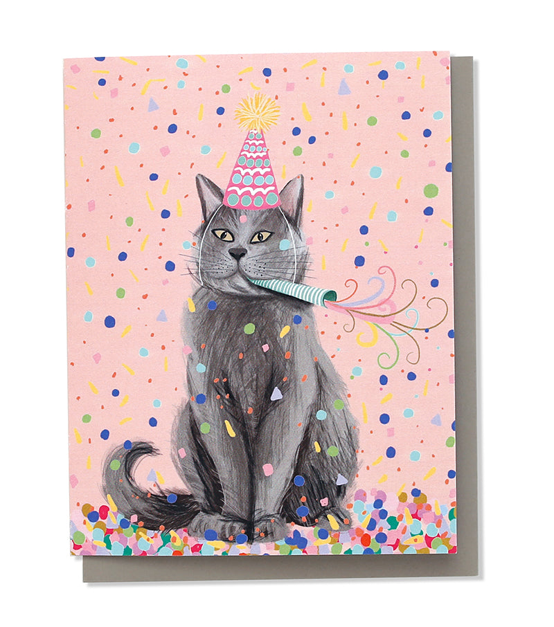 Party Animal Birthday greeting card – Thimblepress