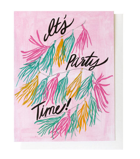 it's party time greeting card – Thimblepress