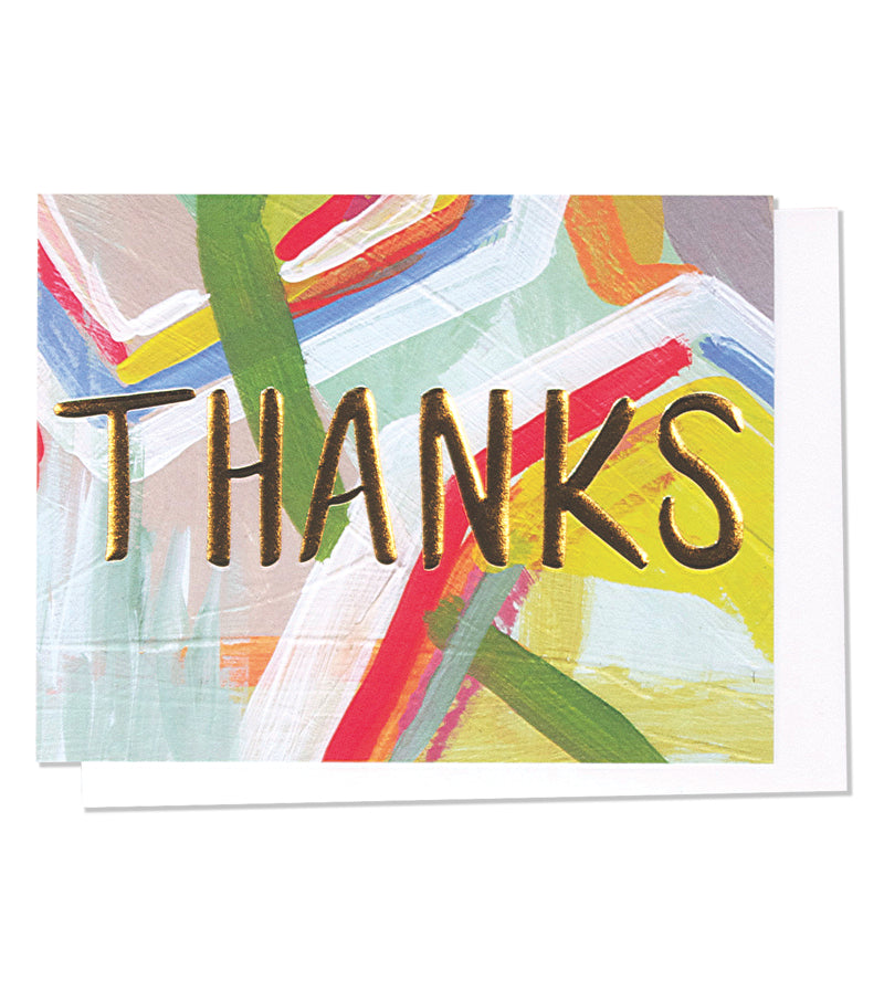thanks greeting card – Thimblepress
